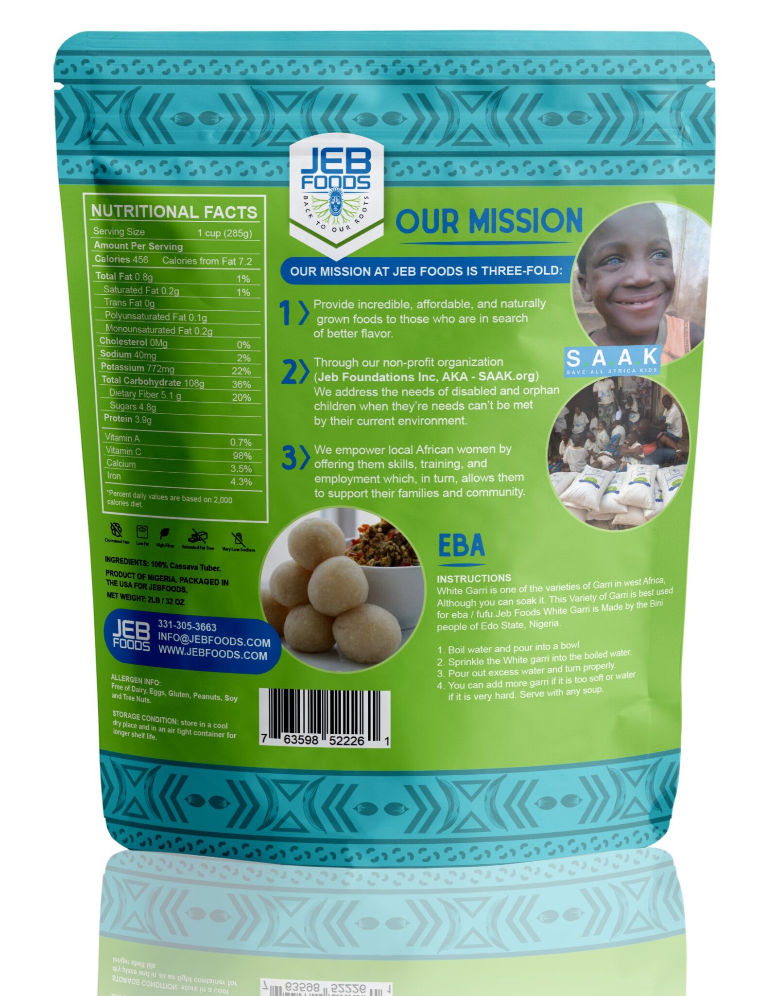 White Gari 4lbs from Jeb Foods